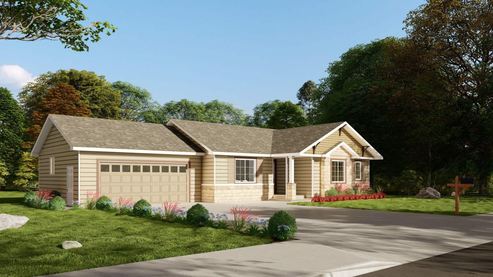 One Story House Plans | Mead Lumber