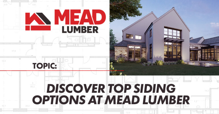 Discover Top Siding Options at Mead Lumber: Diamond Kote, Eldorado ...